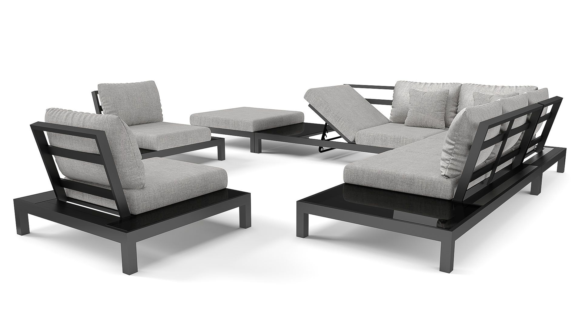 Moderne Garnitur im Lounge Stil Valentino XL jetzt kaufen! | artelia24.pl